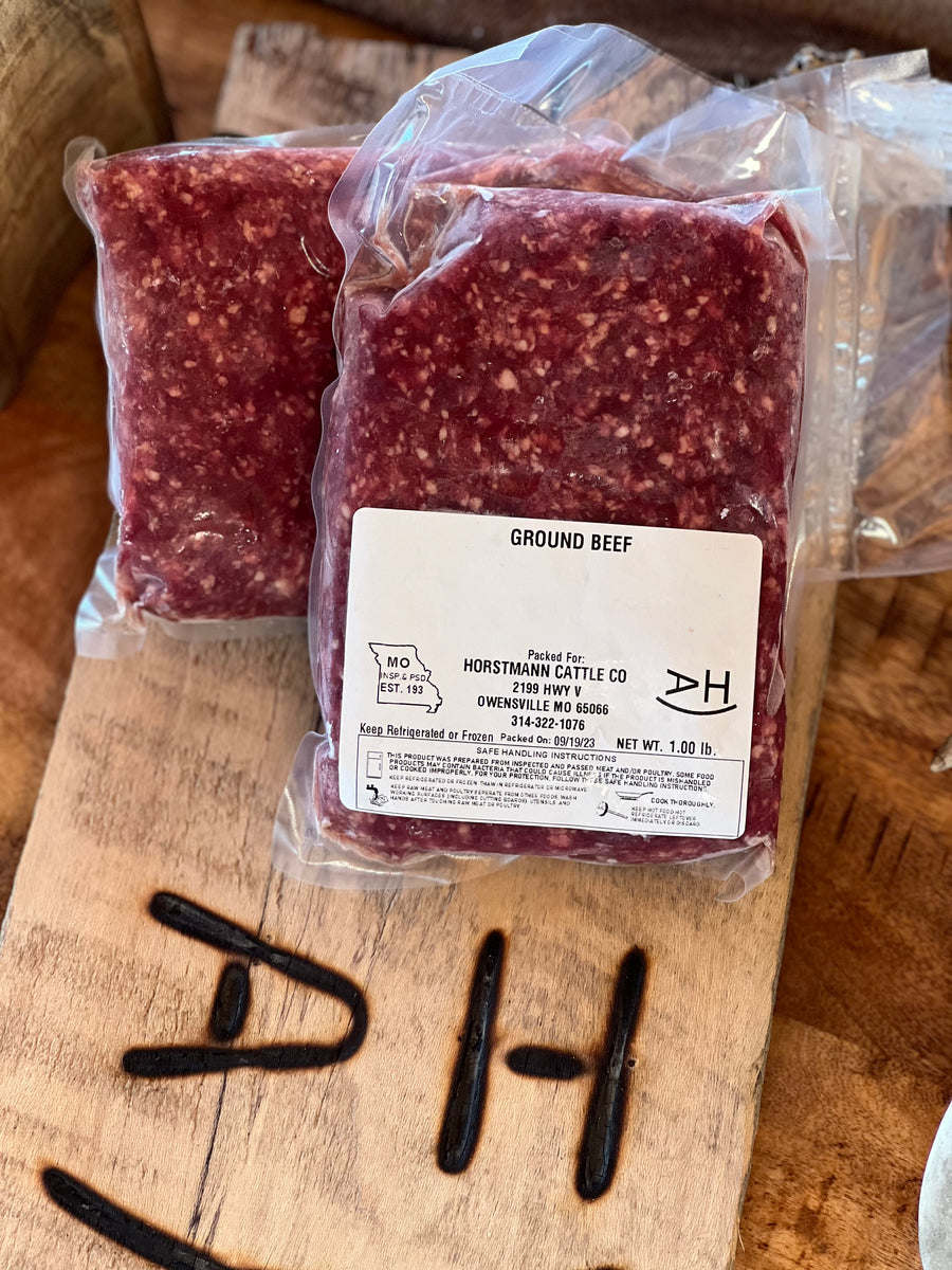 Ground Beef Box (1 lb. Packages) – Horstmann Cattle Company